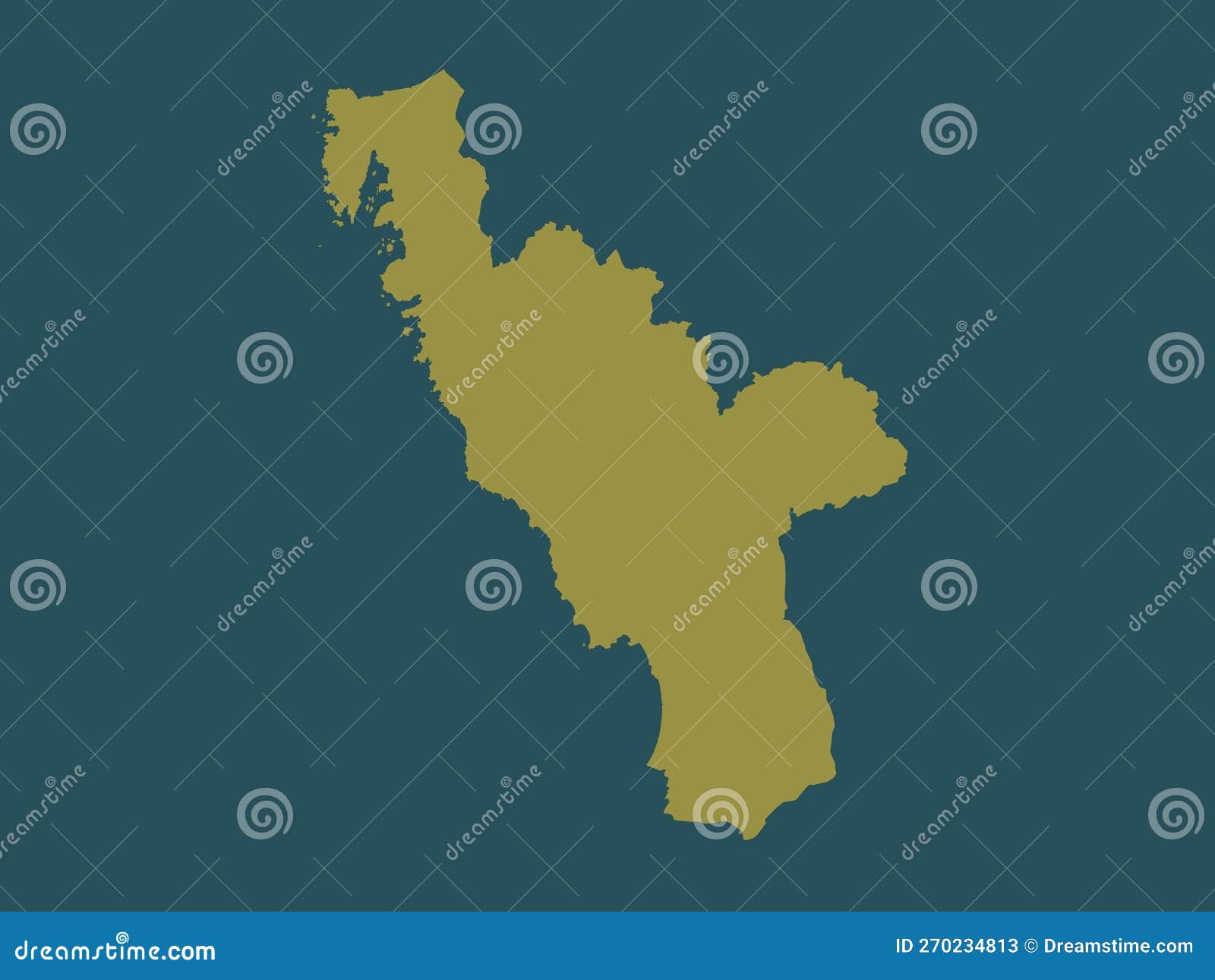 Halland, Sweden. Solid. No Legend Stock Illustration - Illustration of ...