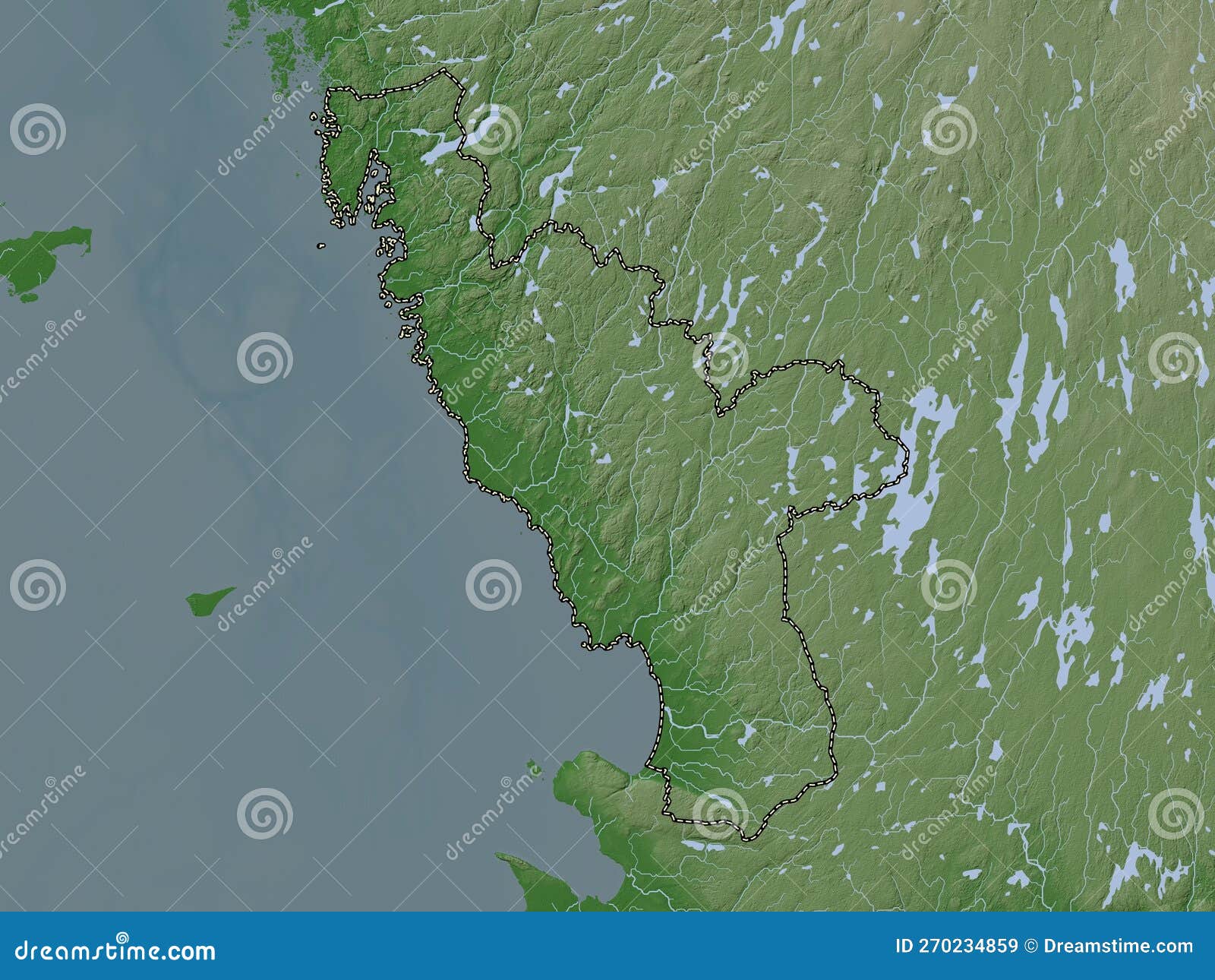 Halland, Sweden. Wiki. No Legend Stock Illustration - Illustration of ...