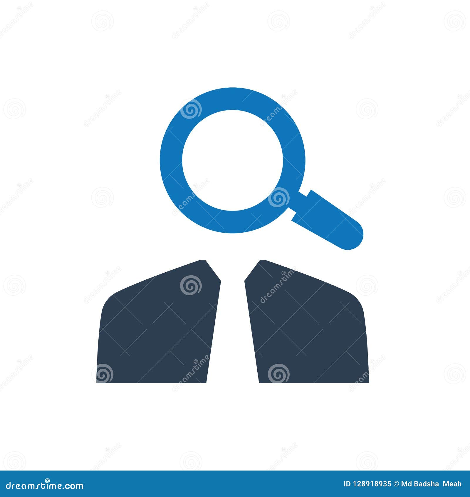 Hallazgo Job Icon ilustración del vector. Ilustración de trabajos ...