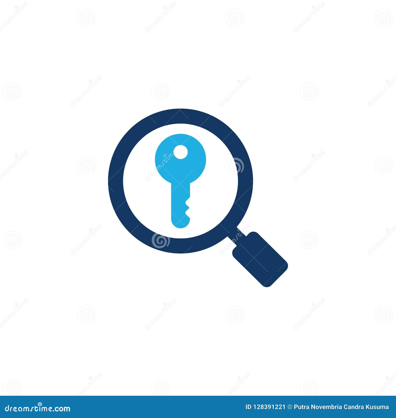 Hallazgo Logo Icon Design Dominante Ilustración del Vector ...