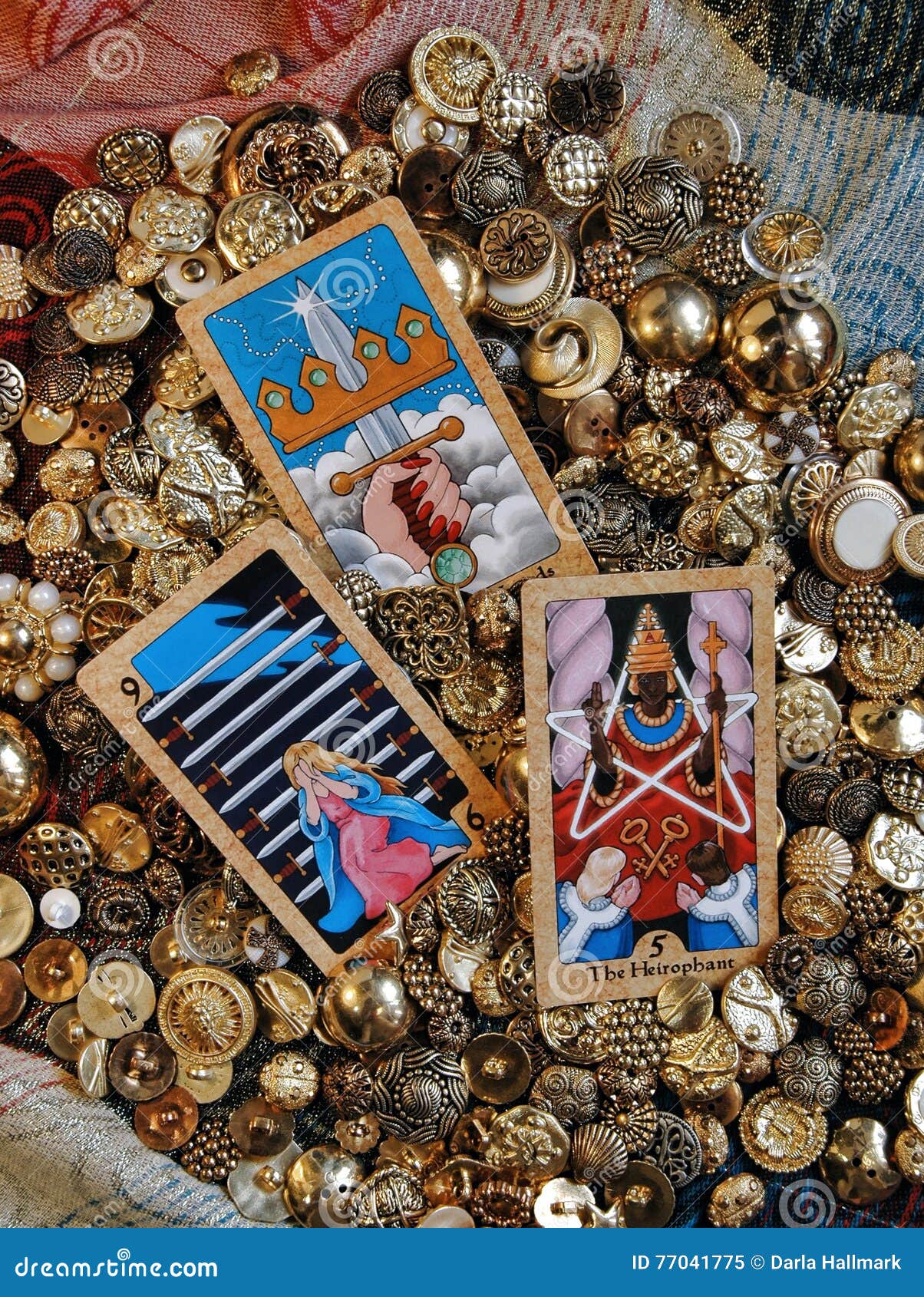 The Hallmark Tarot stock image. Image of objects, treasure - 77041775