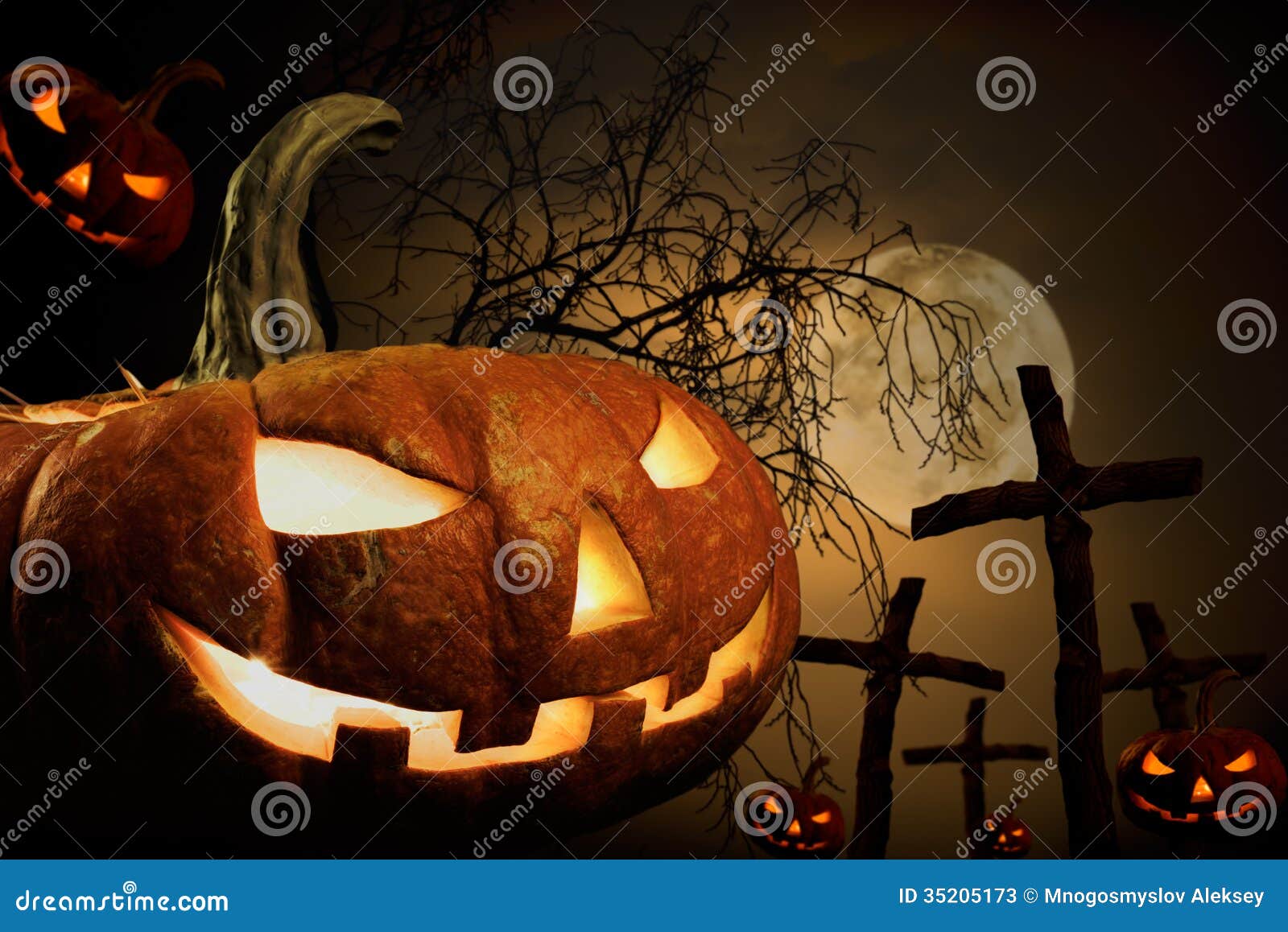 Halloween imagen de archivo. Imagen de enterramiento - 35205173