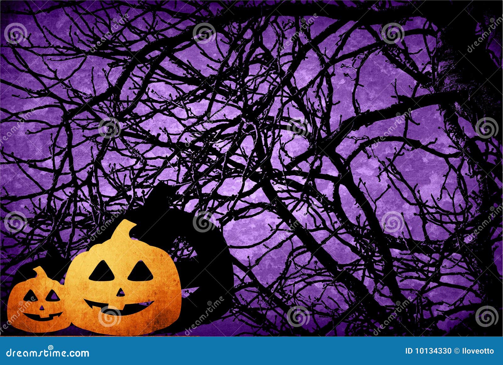 Halloween Abstract Background Stock Illustration - Illustration of ...