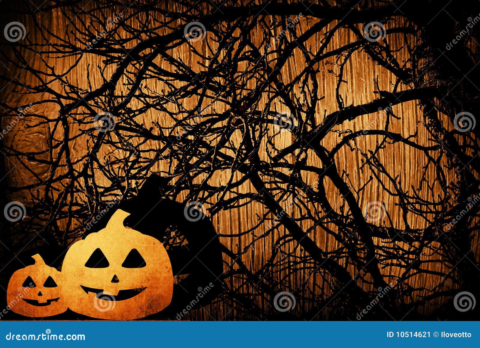 Halloween Abstract Background Stock Illustration - Illustration of ...