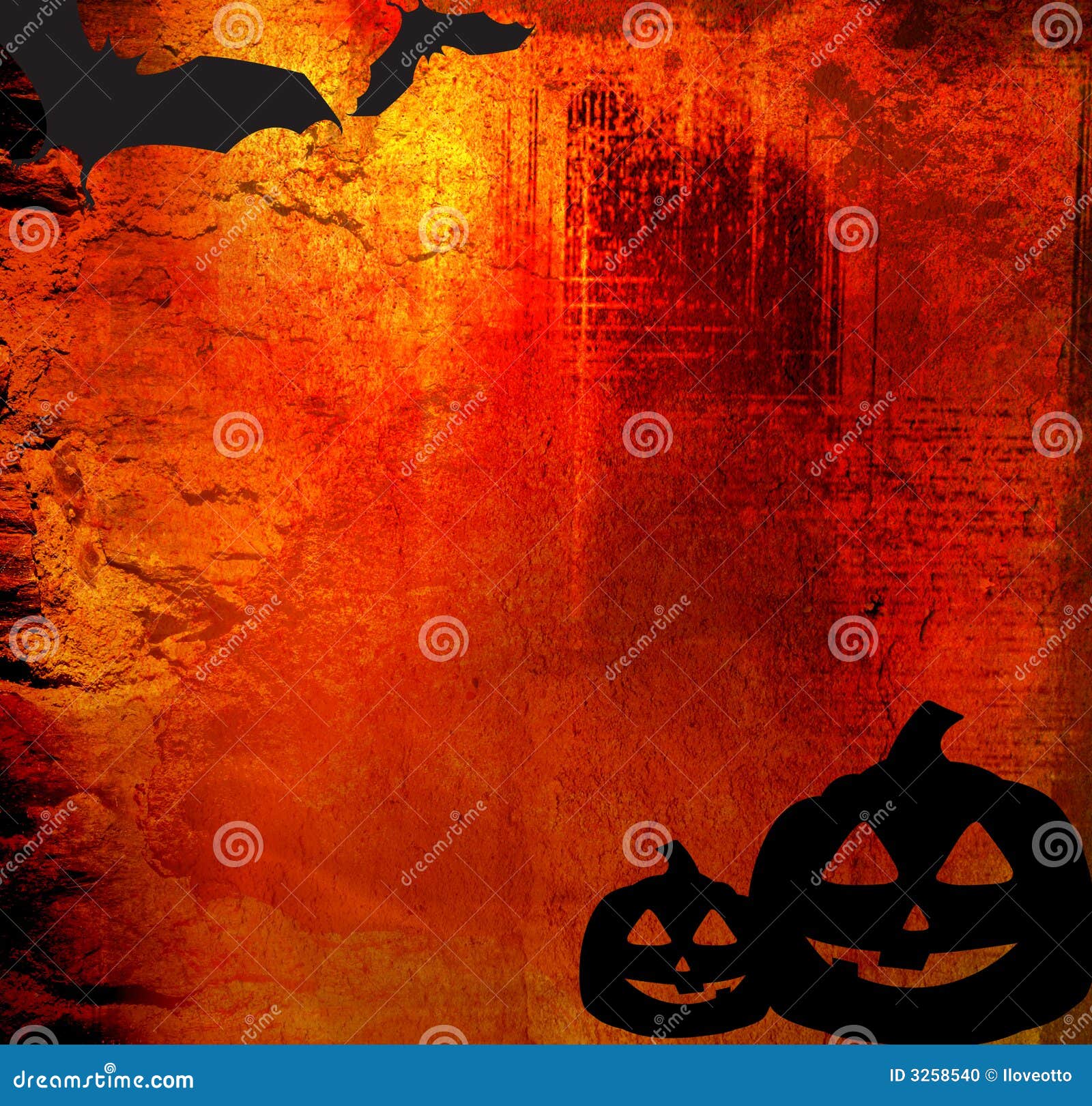 Halloween Abstract Background Stock Illustration - Illustration of ...