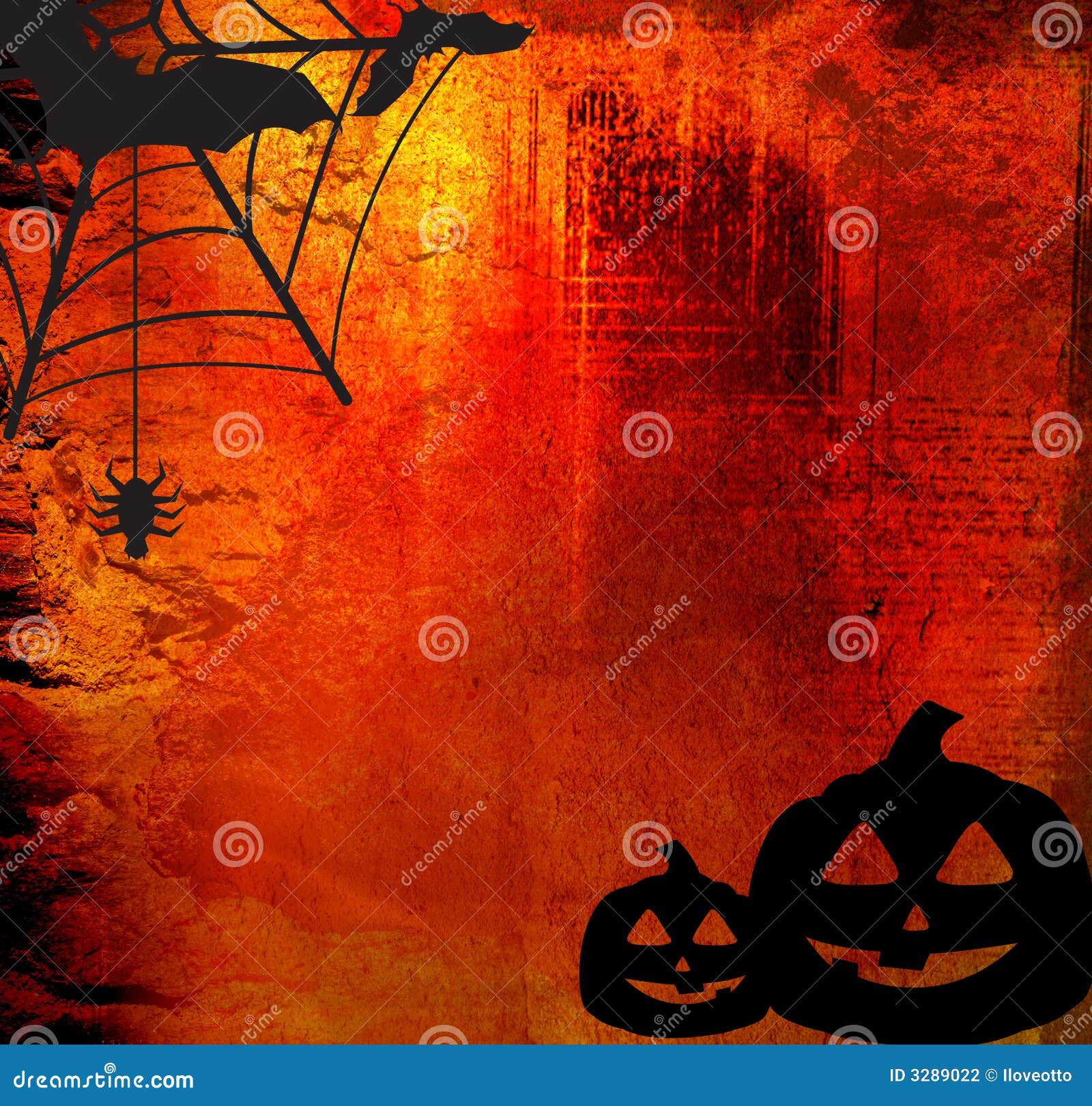 Halloween Abstract Background Stock Illustration - Illustration of fall ...