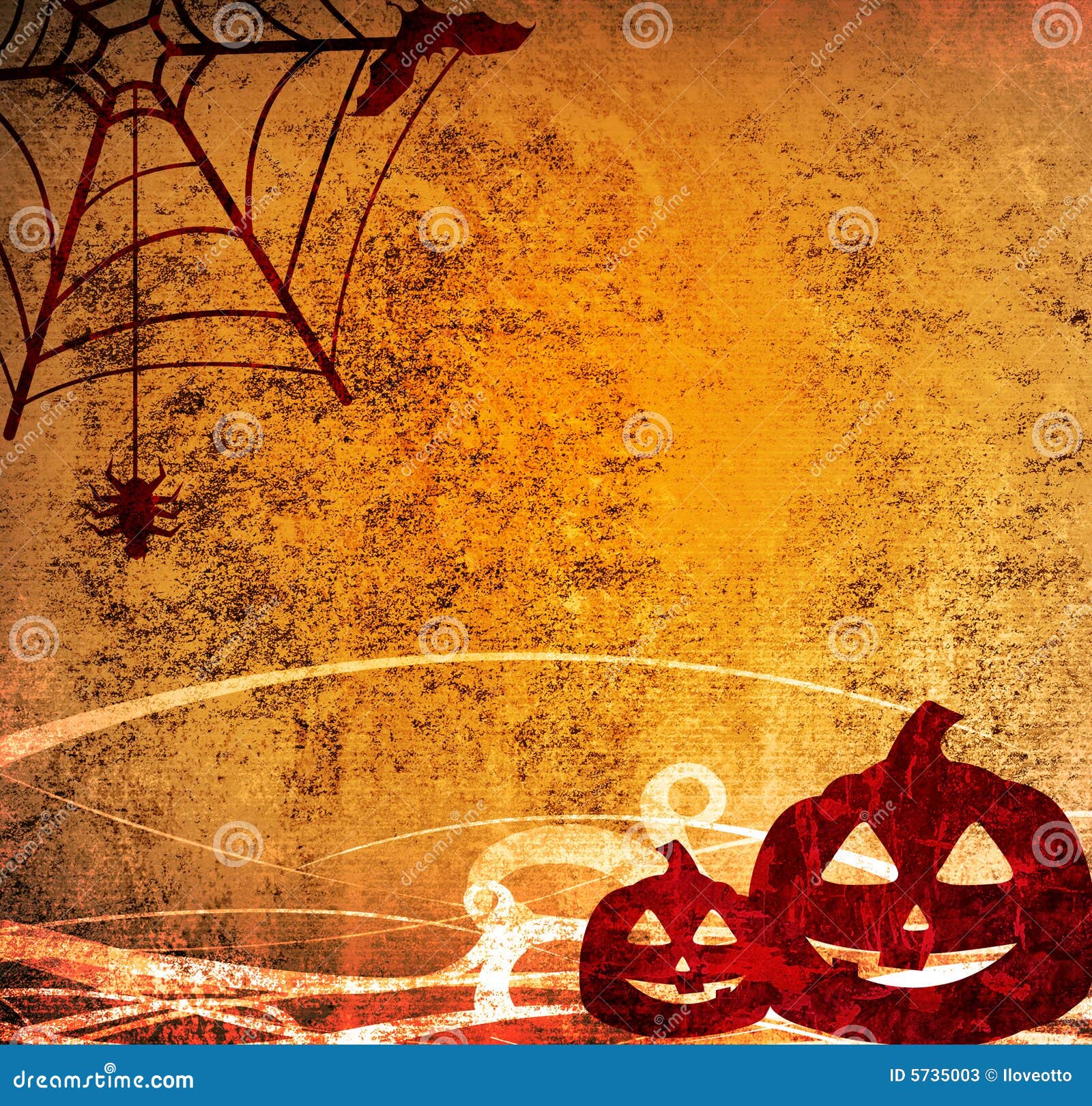 Halloween Abstract Background Stock Illustration - Illustration of ...