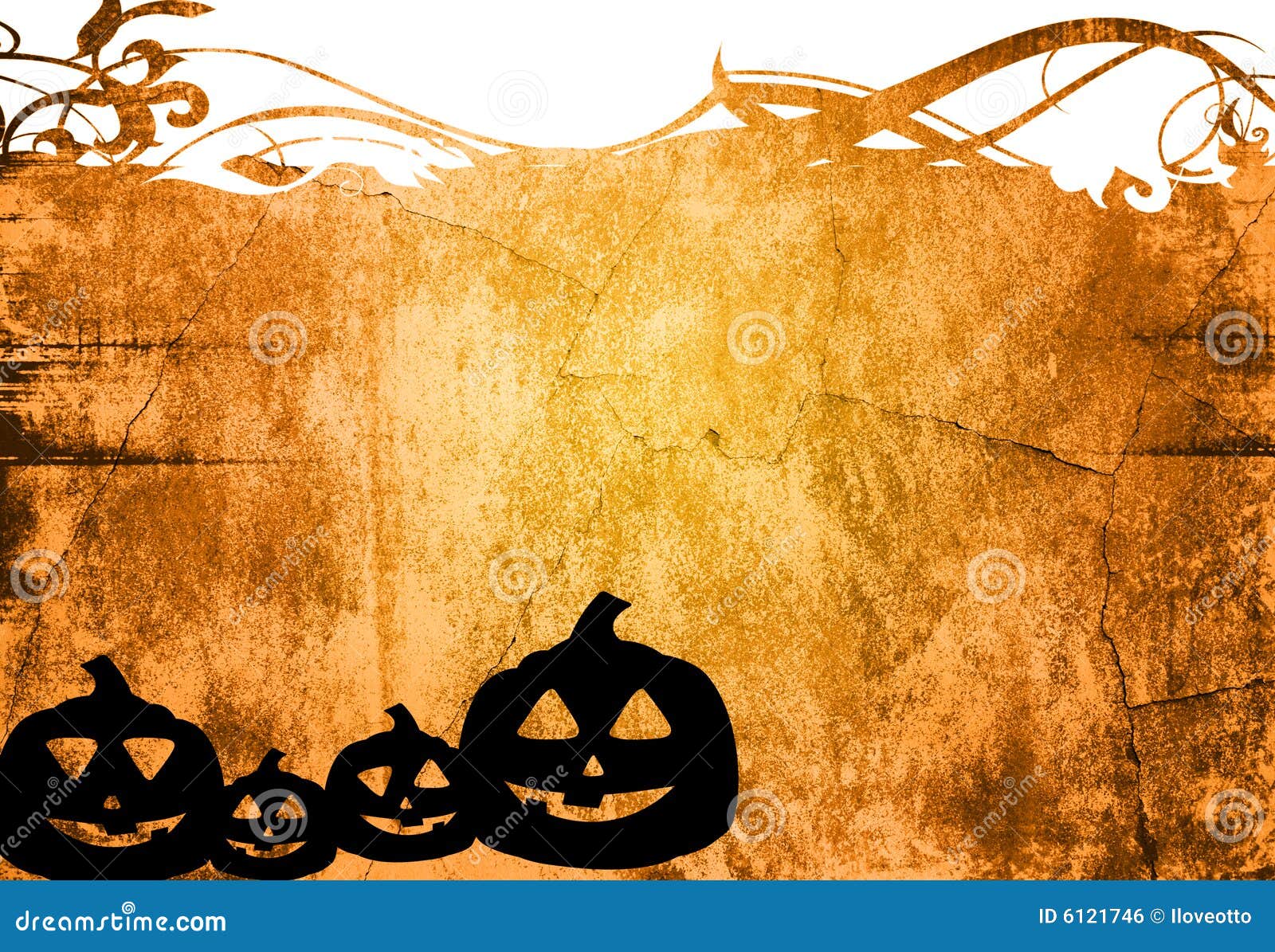 Halloween Abstract Background Stock Illustration - Illustration of ...