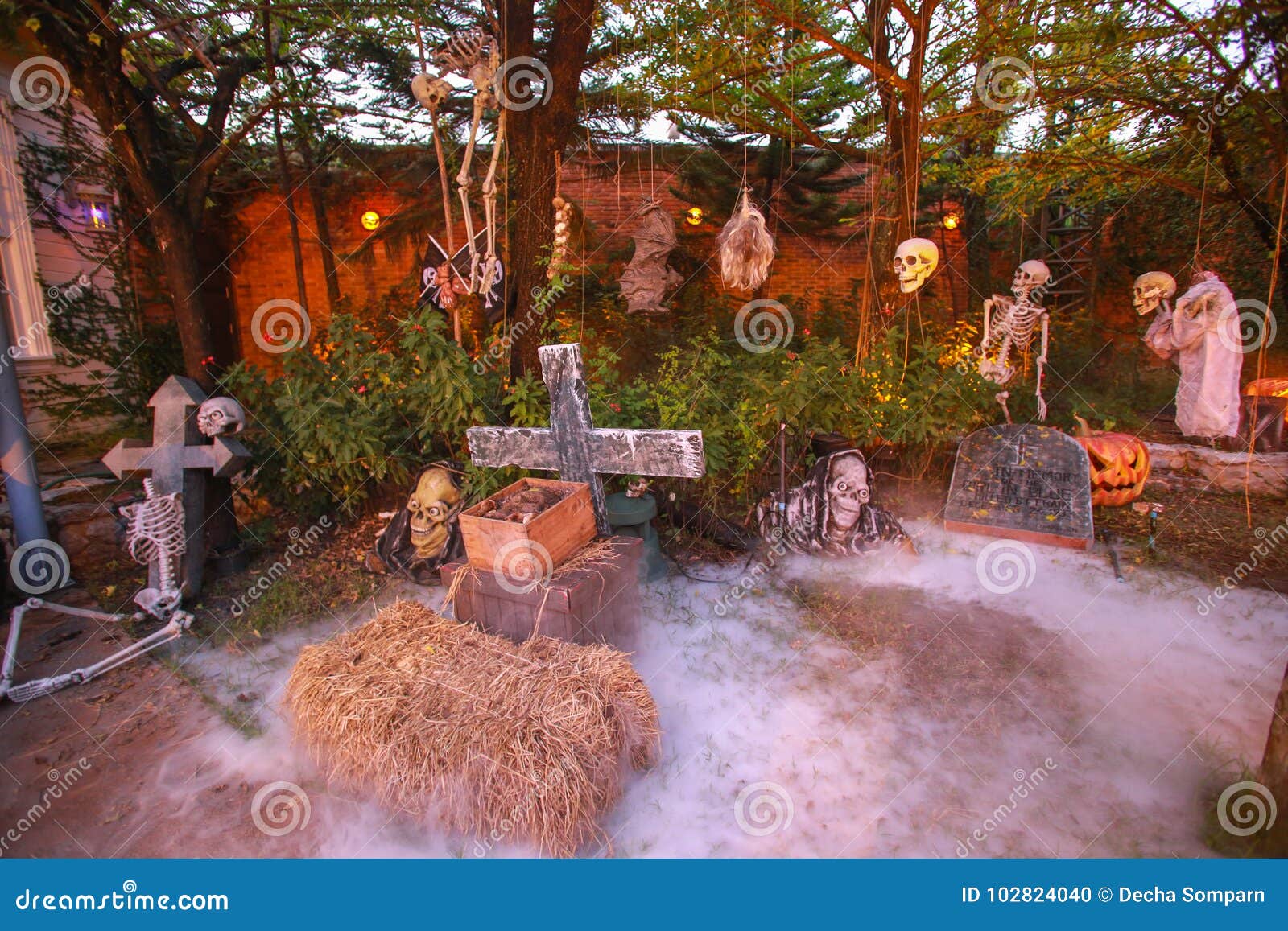 Horror, Halloween concept. stock photo. Image of evil - 102824040