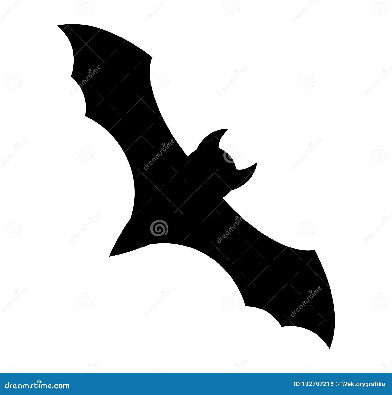 Vampire Bat Silhouette