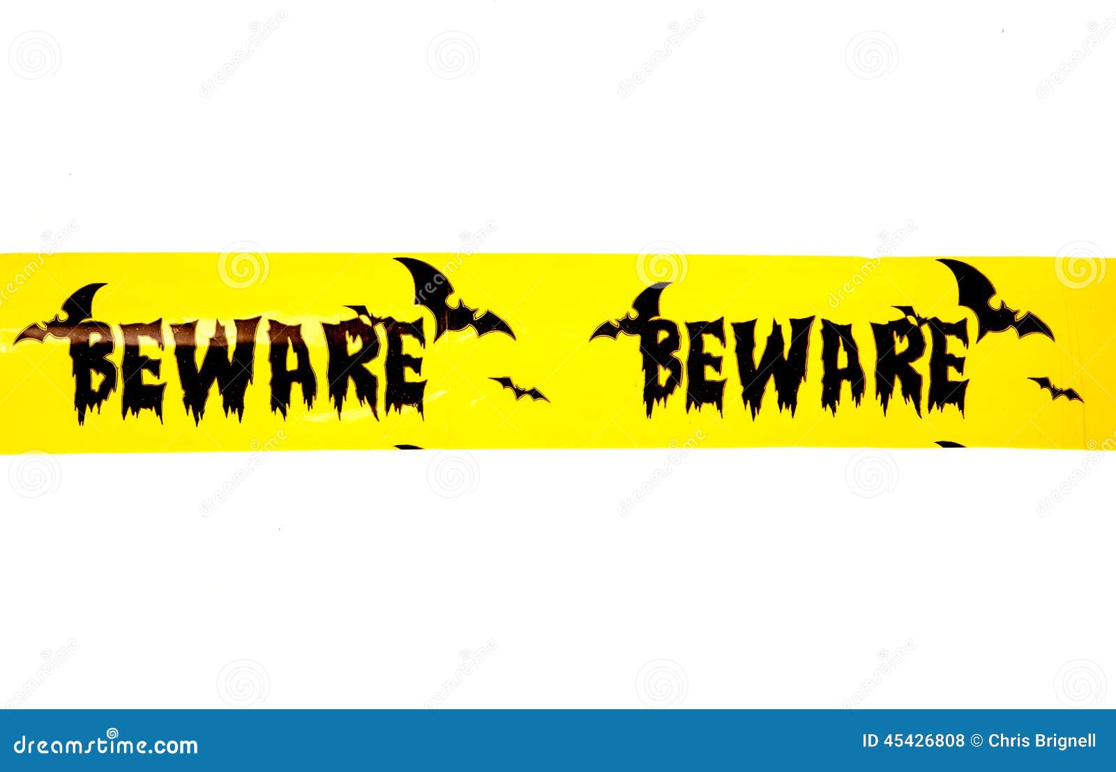 Halloween Beware Banner Studio Stock Photo - Image of studio, happy ...