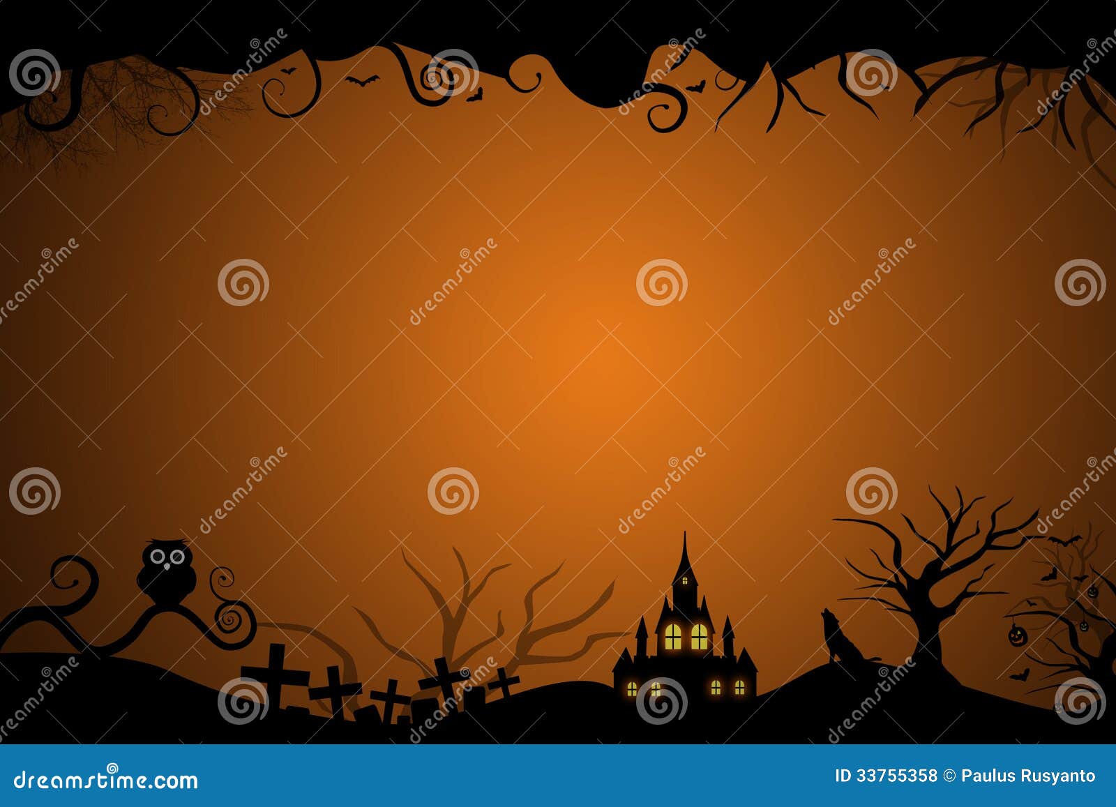 Halloween Borders For Invitations