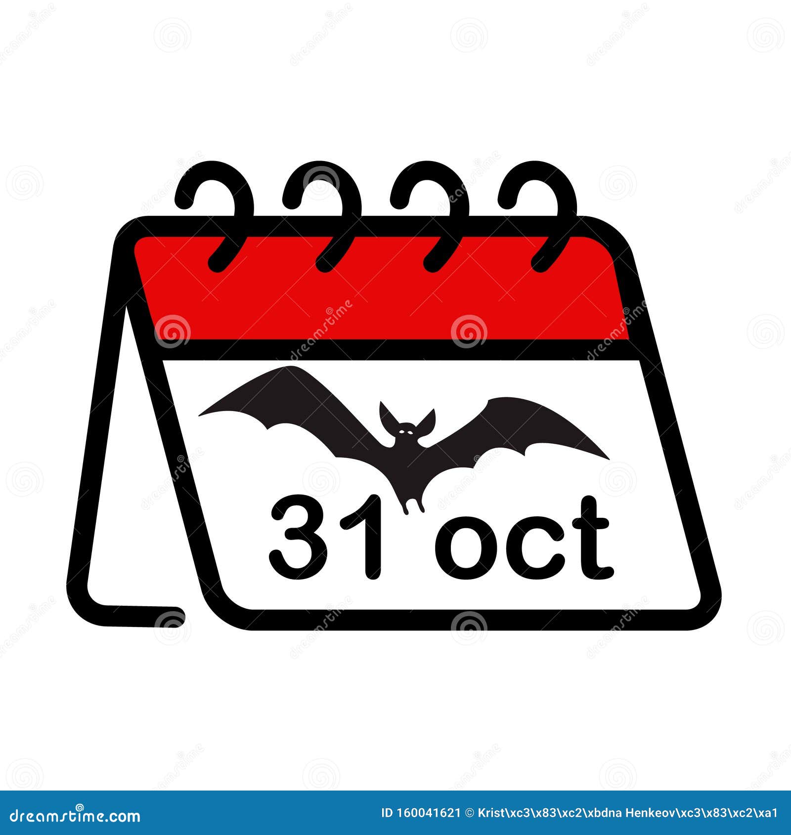Halloween Calendar Simple Flat Icon 31st October Oganiser with Vampire ... Halloween Calendar Simple Flat Icon 31st October Oganiser with Vampire ...