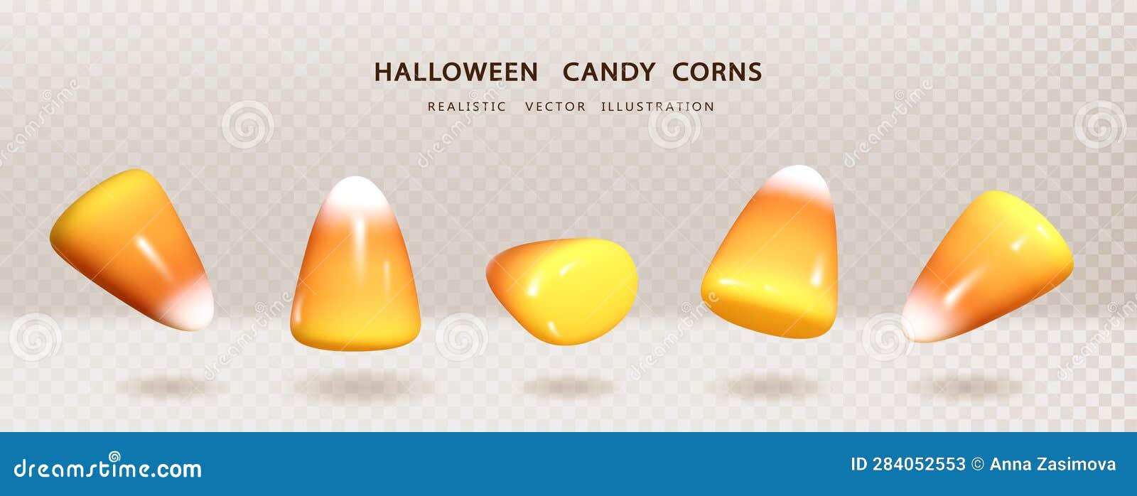 Realistic Corn Horizontal Banners Cartoon Vector | CartoonDealer.com ...