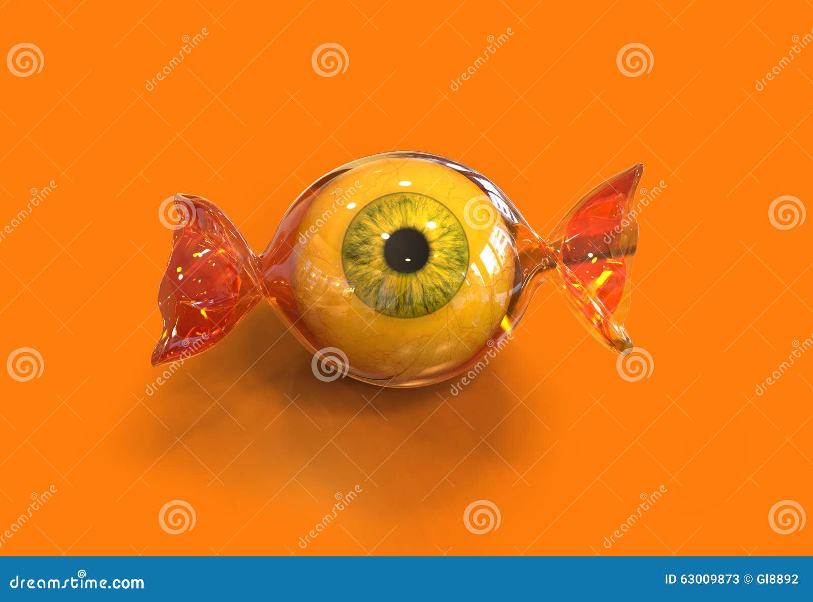 Halloween candy stock illustration. Illustration of holiday - 63009873