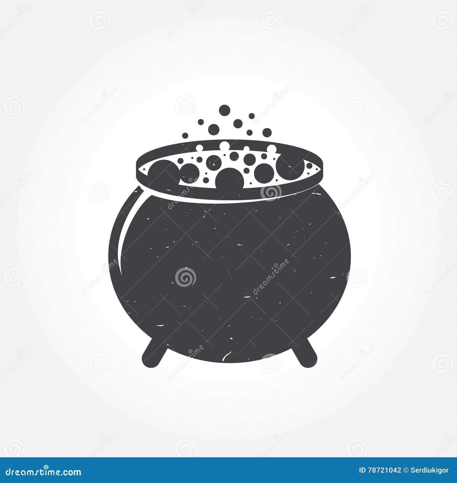 Cauldron Icon. Trendy Cauldron Logo Concept On White Background Vector ...