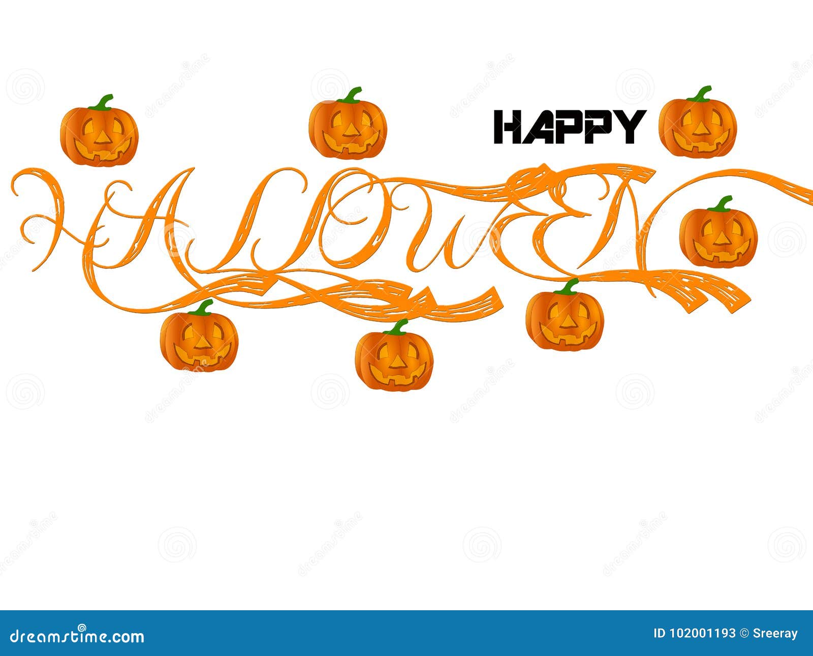 Halloween stock illustration. Illustration of month - 102001193
