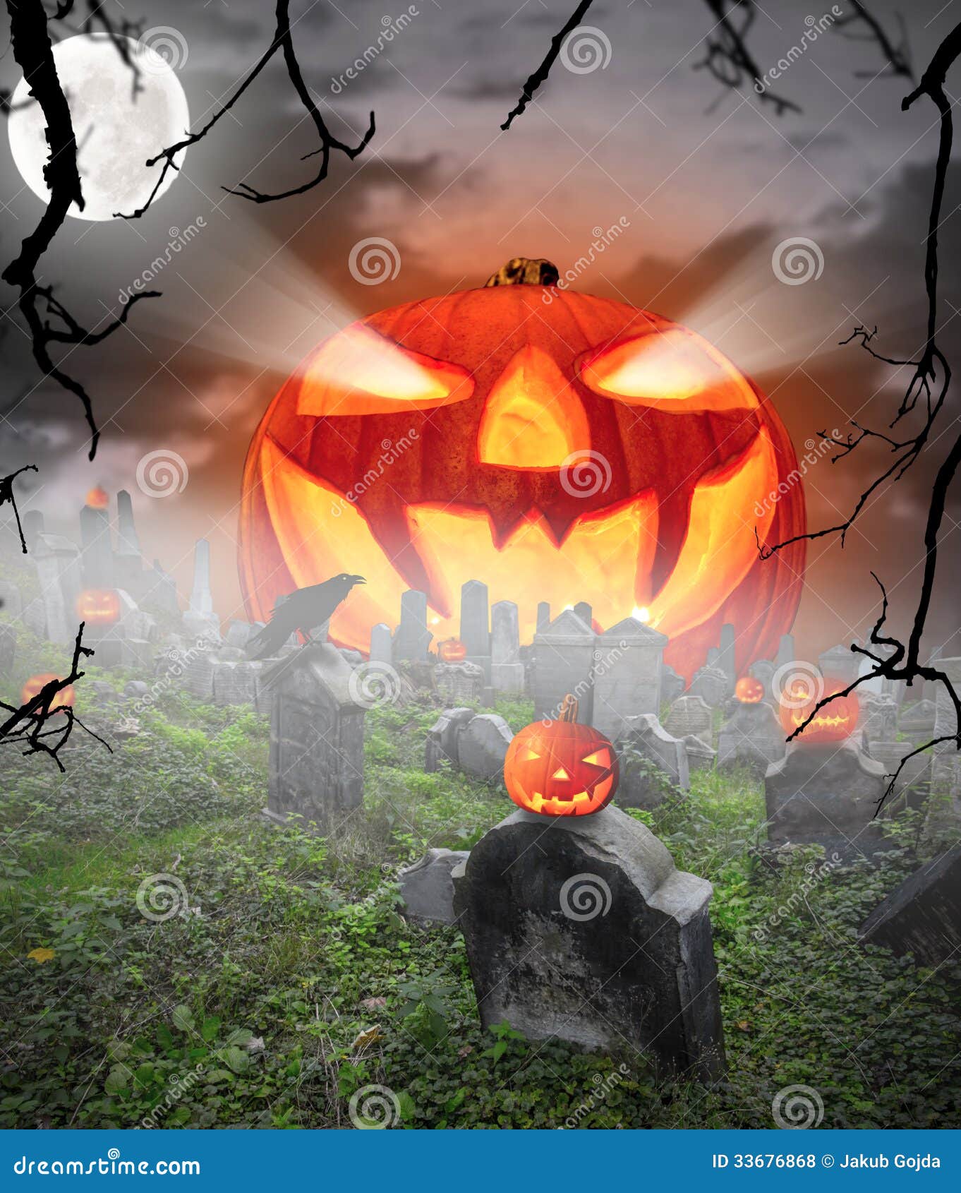 Halloween concept stock photo. Image of haunting, cemetery - 33676868
