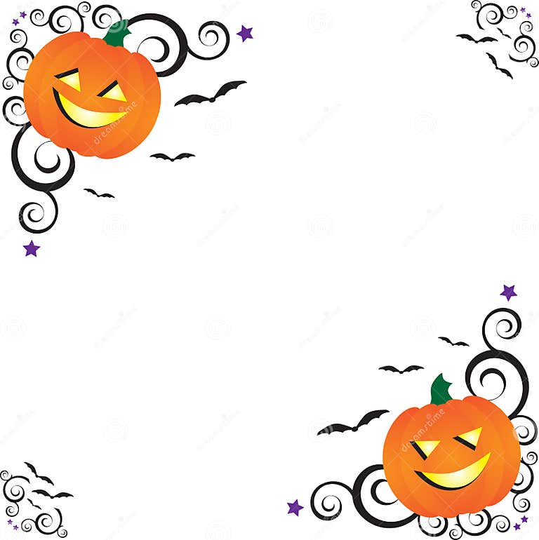 Halloween Corners stock vector. Illustration of celebration - 3106935