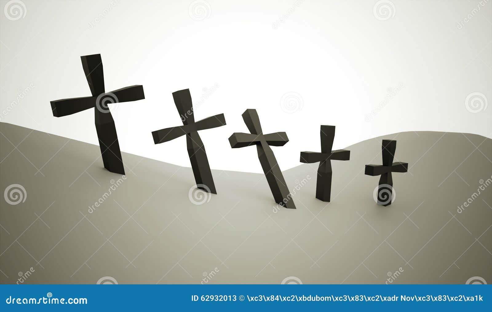 Halloween cross scene stock illustration. Illustration of cross - 62932013