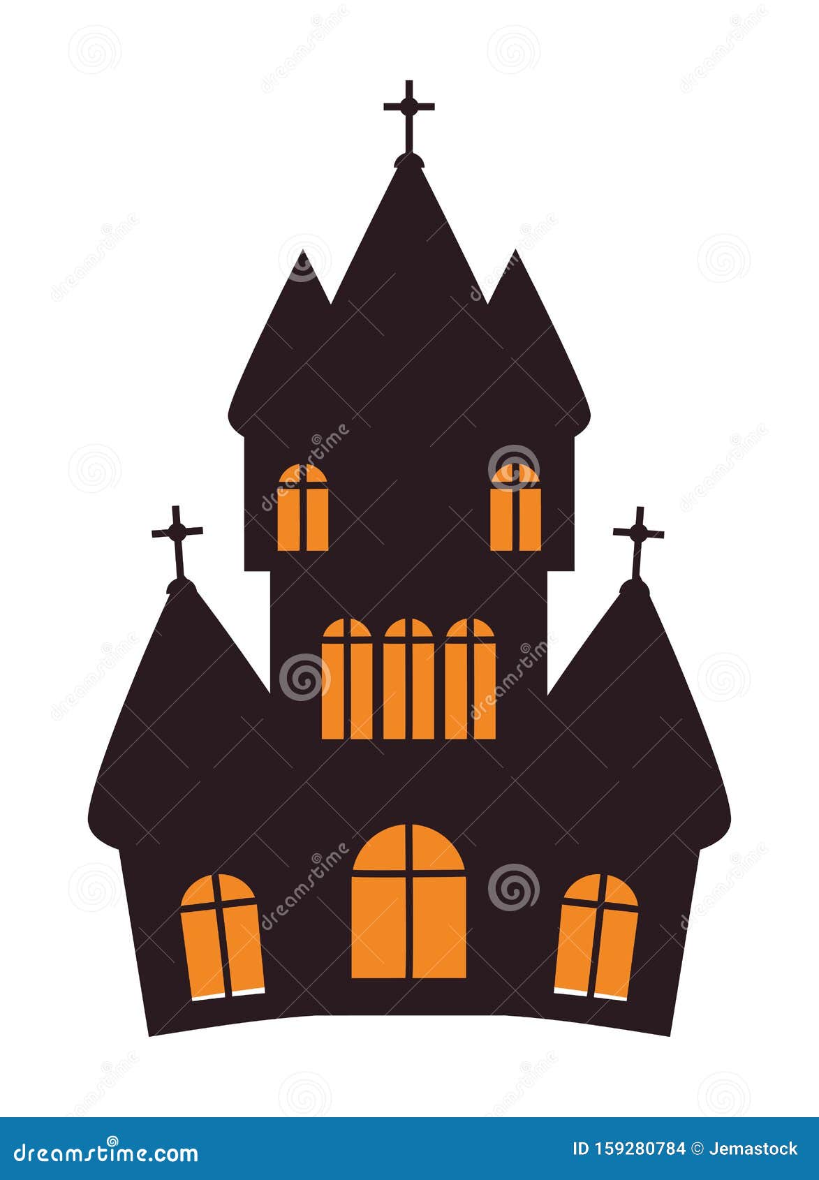 Halloween Dark Castle Building Icon Stock Vector - Illustration of ... Halloween Dark Castle Building Icon Stock Vector - Illustration of ...