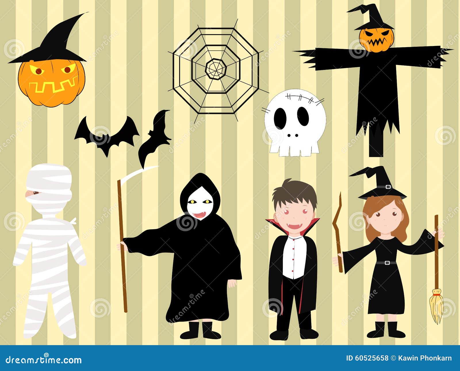 Halloween day stock vector. Illustration of halloween - 60525658