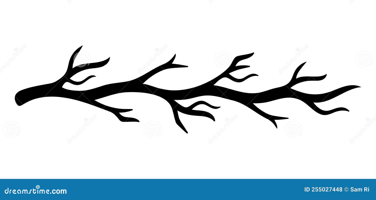 Halloween Doodle Decorative Line Frame Isolated Stock Vector ...