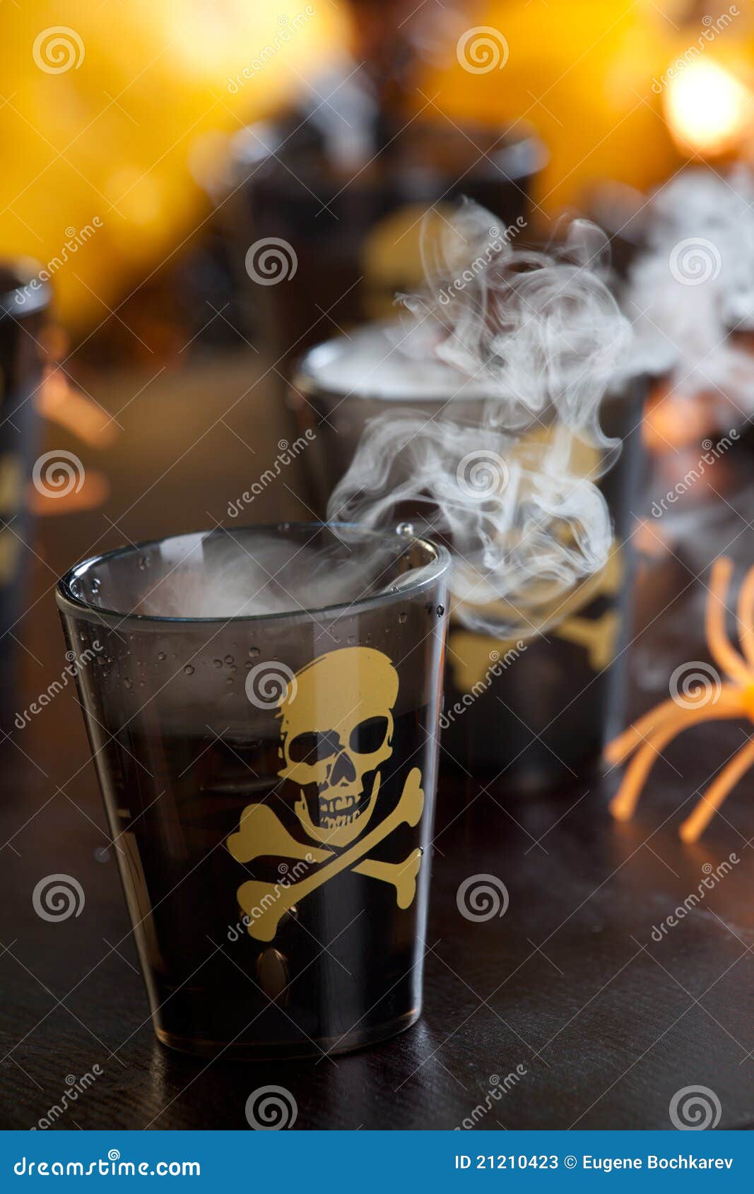 Halloween Drinks - Deadly Shot Stock Image - Image of dark, jack: 21210423