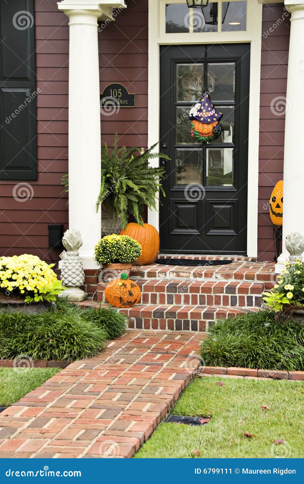 Halloween Entry stock image. Image of storm, seasonal - 6799111
