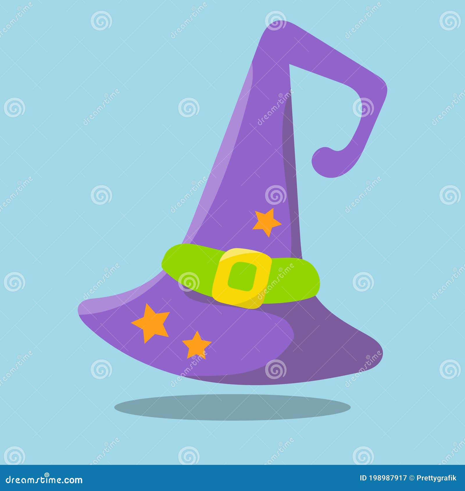 Halloween fun hat 16 stock vector. Illustration of vector - 198987917