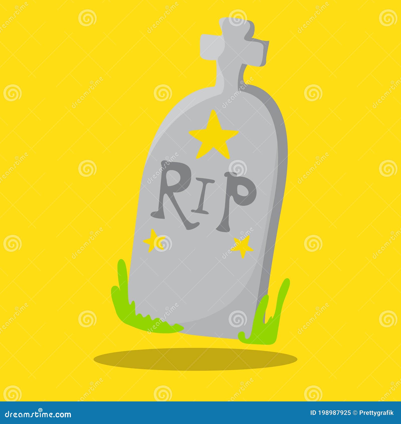 Halloween fun RIP 07 stock vector. Illustration of vector - 198987925