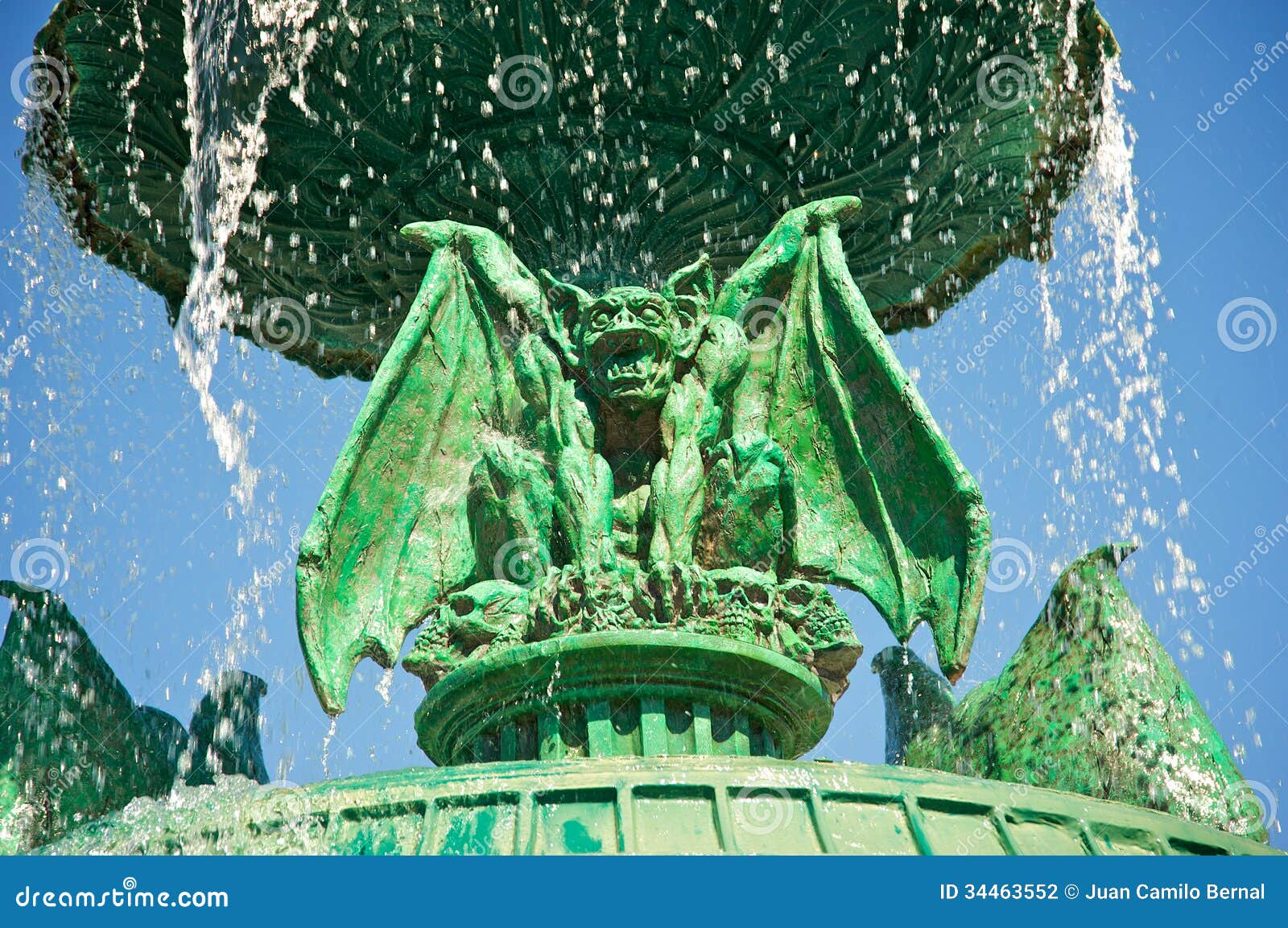 Skull Gargoyle At Melrose Abbey Scotland Royalty-Free Stock Photo ...