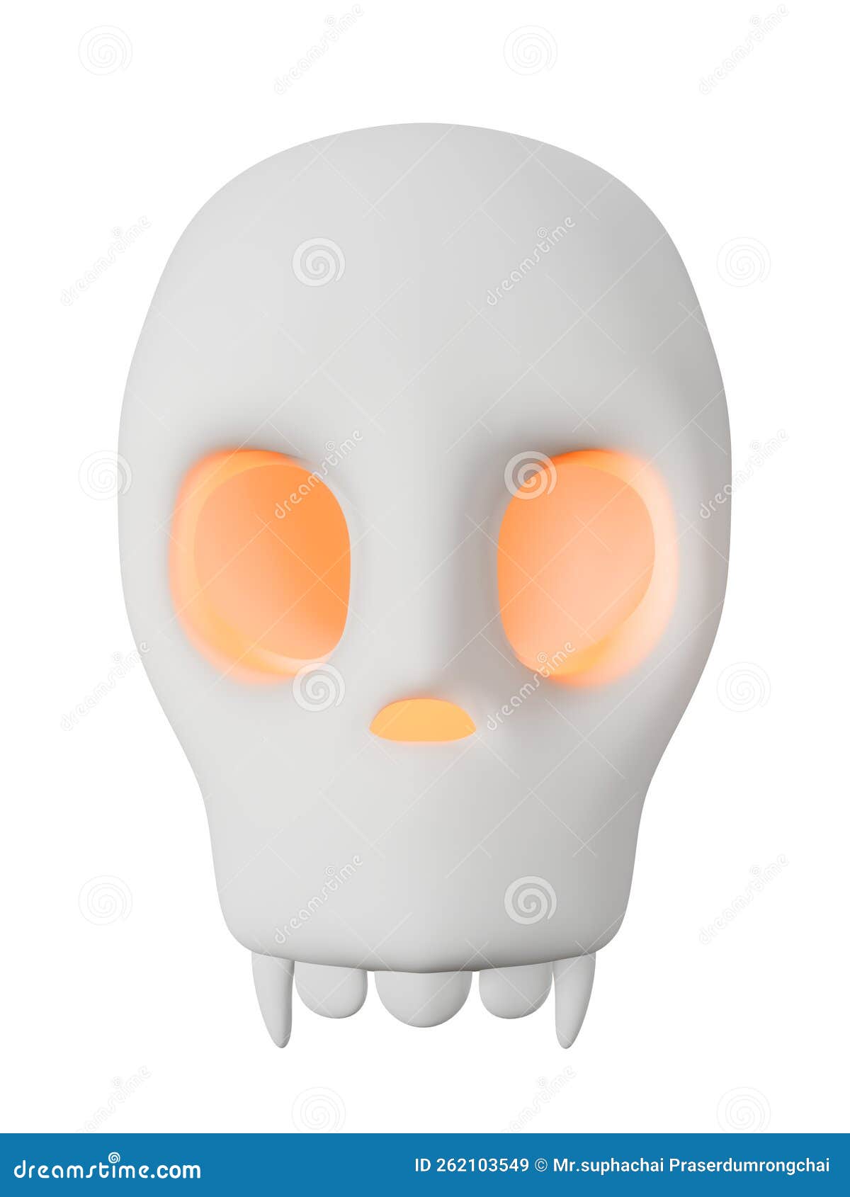 Halloween Ghost. Cute Ghost Character. Realistic 3d Rendering Design ...