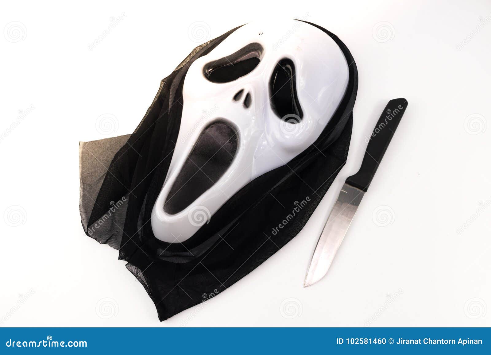 Scream Mask Knife