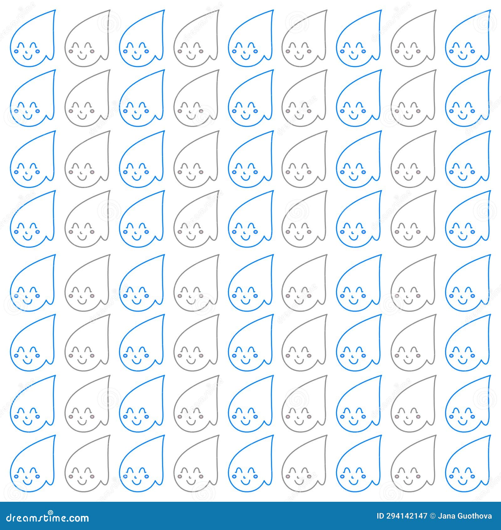 Halloween Ghosts Pattern Texture Background Stock Vector - Illustration ...