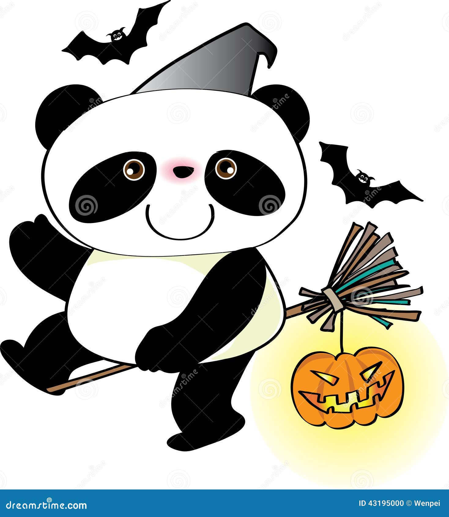 Halloween stock illustration. Illustration of cute, pumkin - 43195000