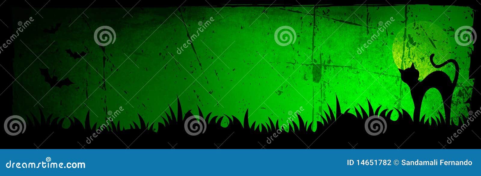 Halloween Header / Background Stock Illustration - Illustration of ...