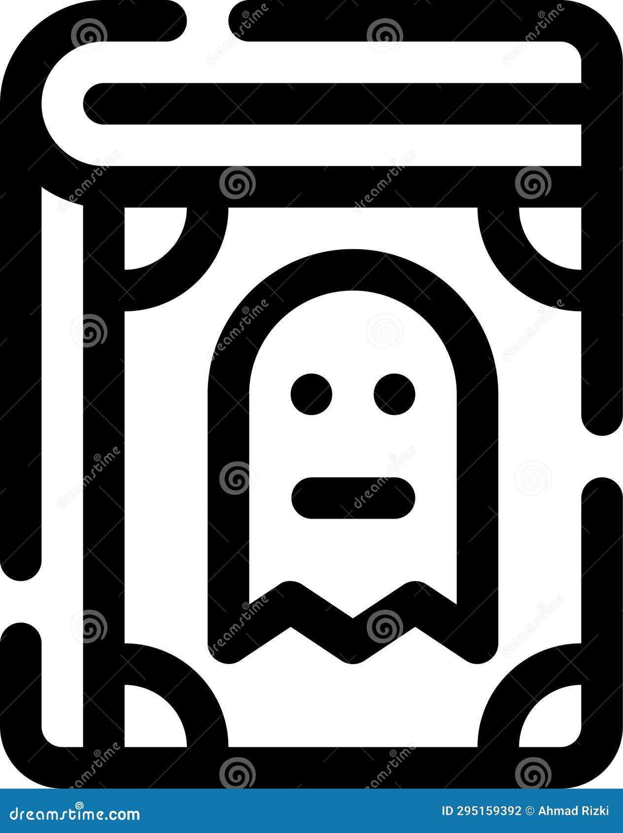 Halloween Icons, Spellbook, Ghost, Book, Halloween, Horror Stock ...