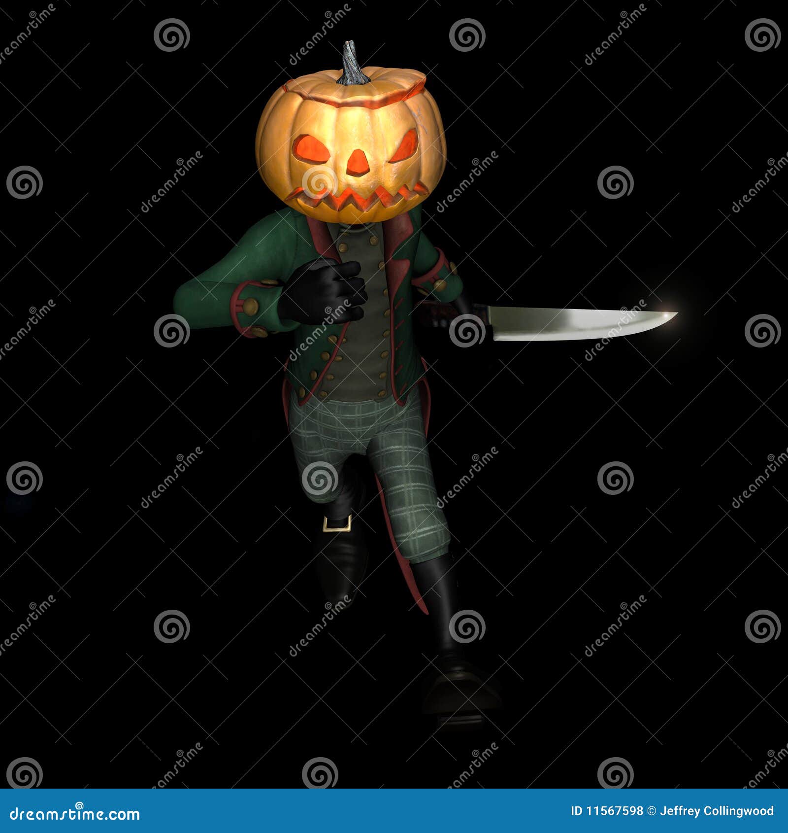 Halloween Jack stock illustration. Illustration of creepy - 11567598