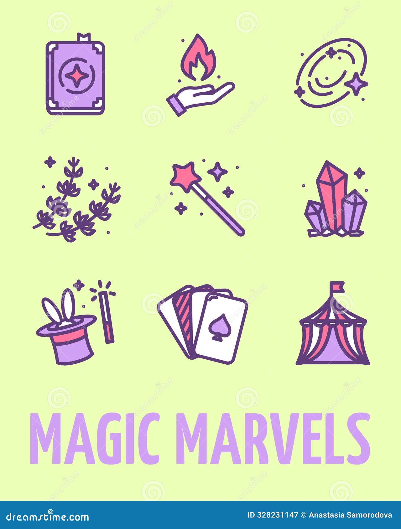 Halloween Magic Potion Party Horizontal Placard Poster Banner Card ...