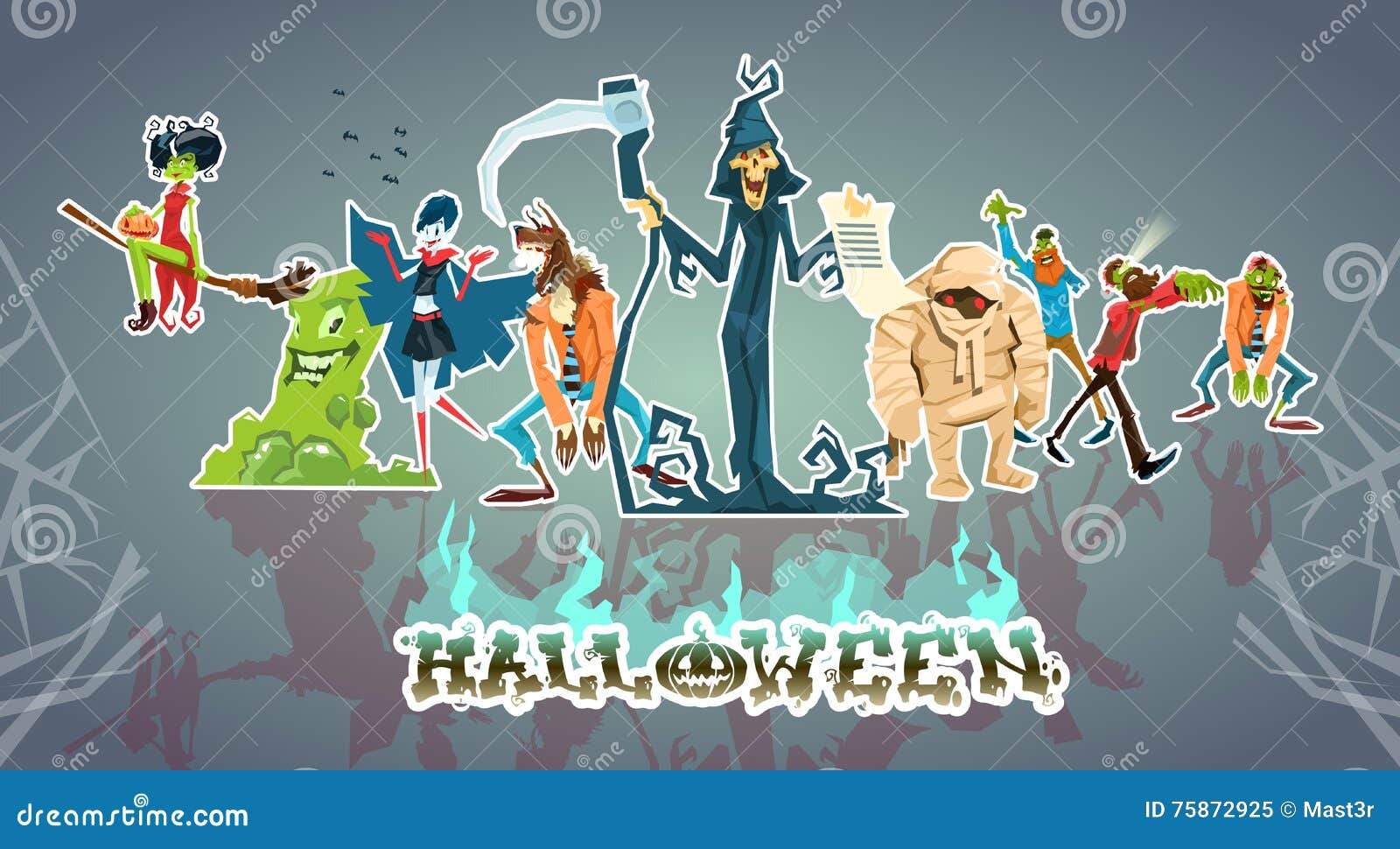 Vampire Zombie Werewolf