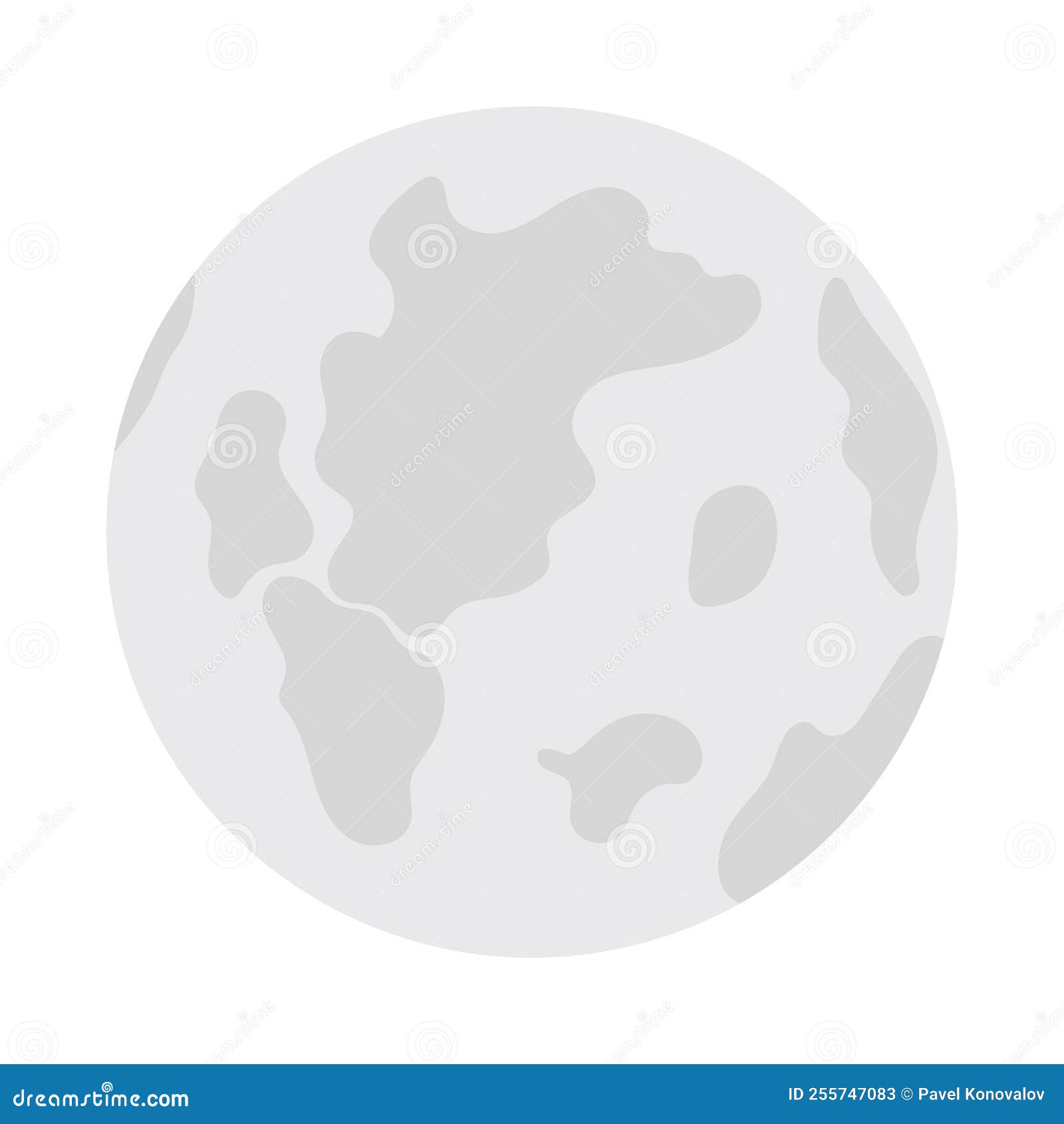 Halloween Moon Element stock vector. Illustration of graphic - 255747083