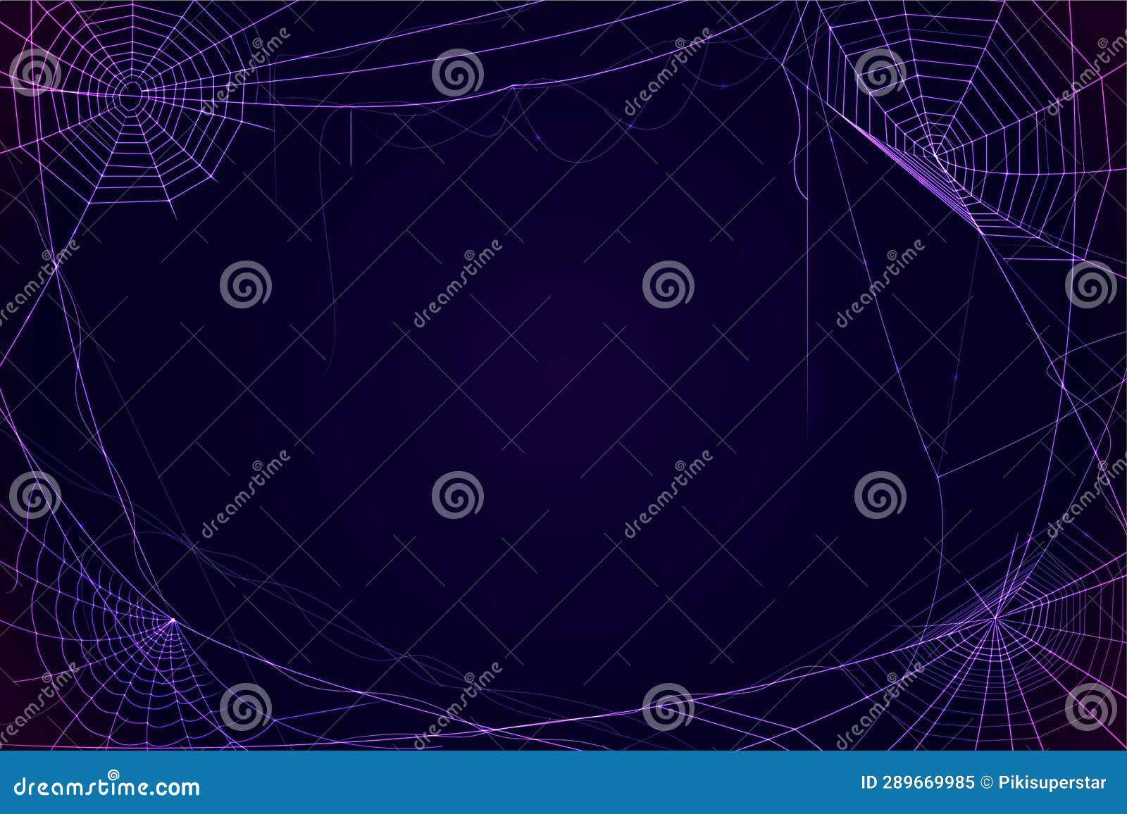 Halloween Neon Cobweb Wallpaper Vector Illustration Stock Vector ...