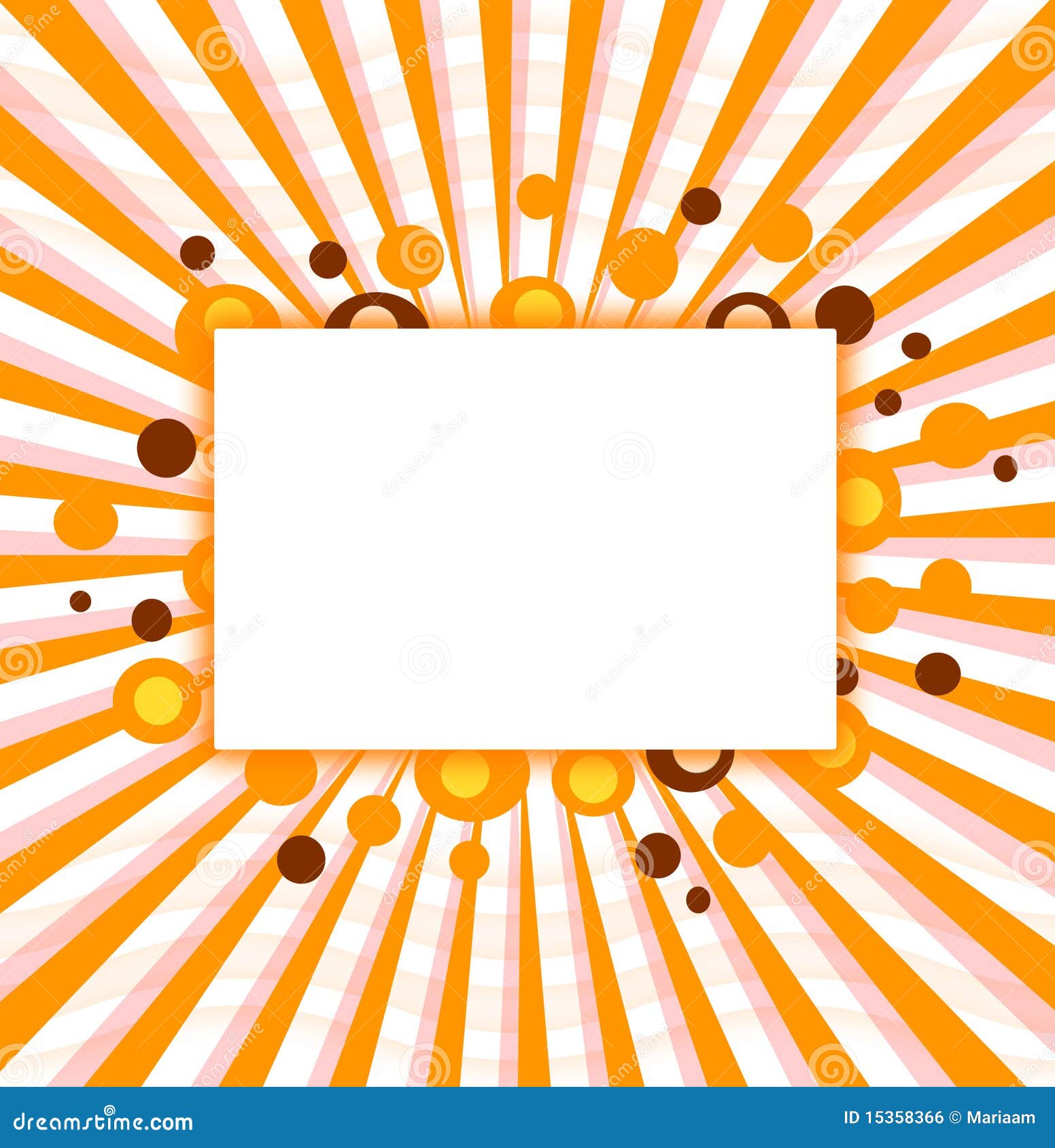 Halloween Party Frame Design Stock Illustration - Illustration of retro ...