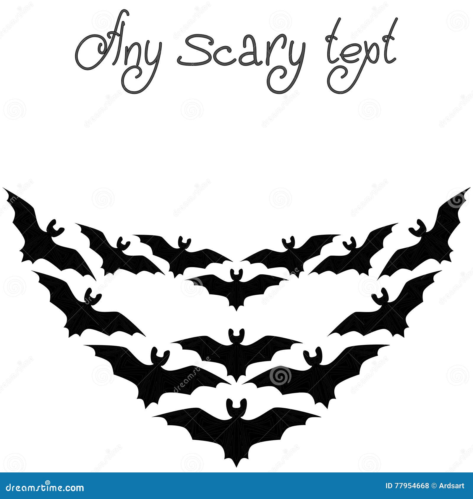 Halloween Pattern with Repeating Bats Mask Stock Vector - Illustration ...