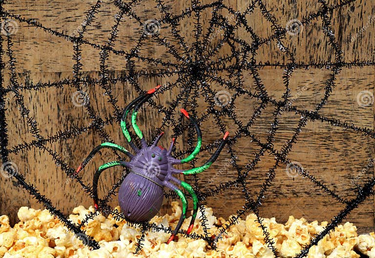 Halloween popcorn stock image. Image of fresh, diet - 101099467