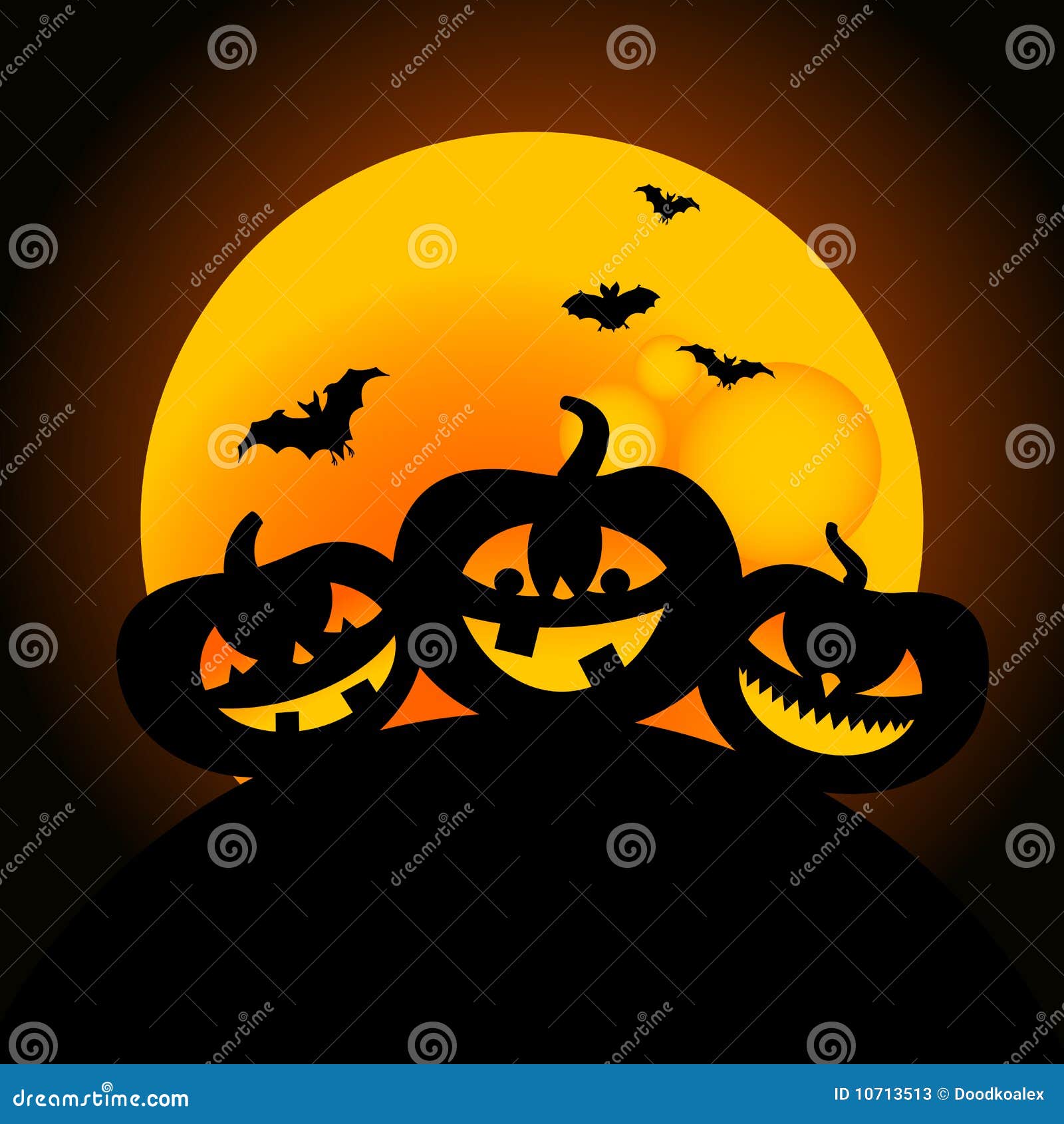 Halloween pumpkin design stock vector. Illustration of isolated - 10713513