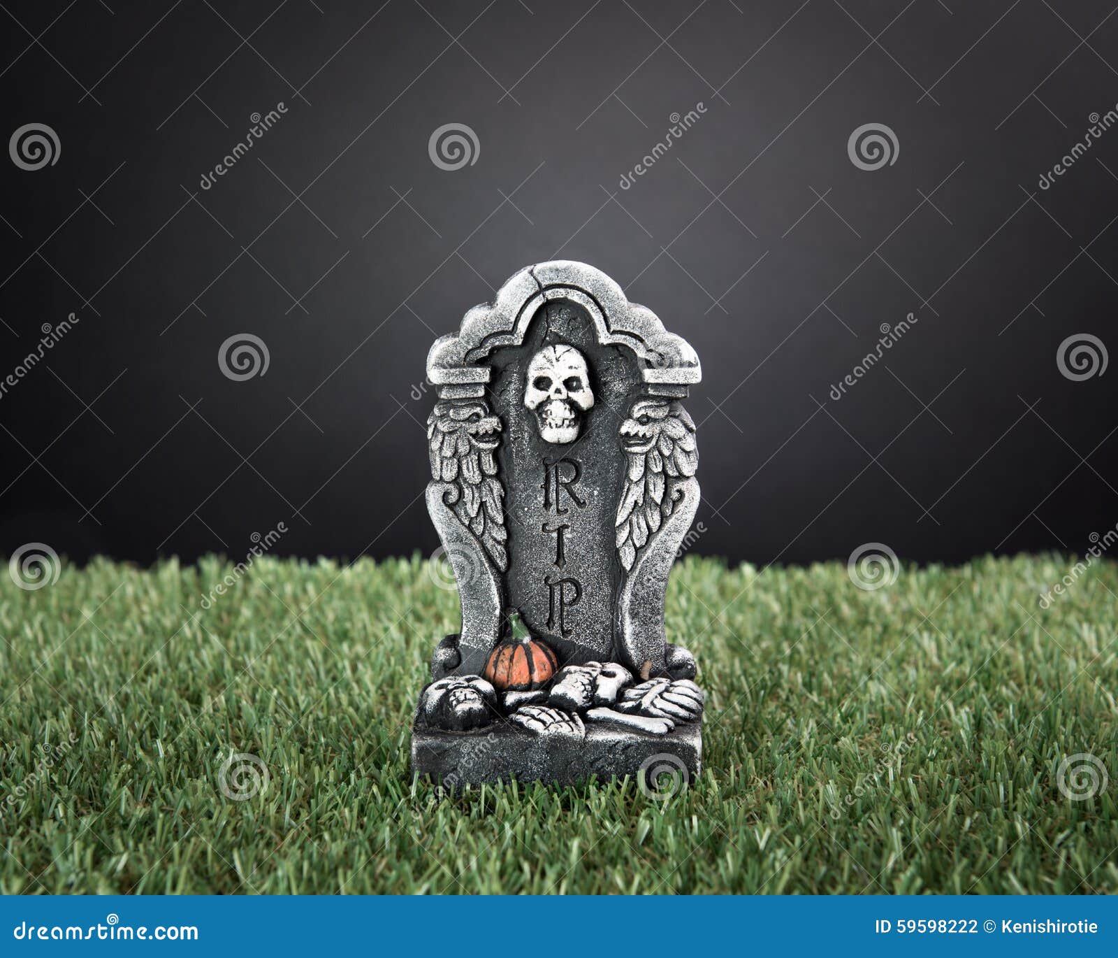 Halloween RIP tombstone stock photo. Image of horror - 59598222