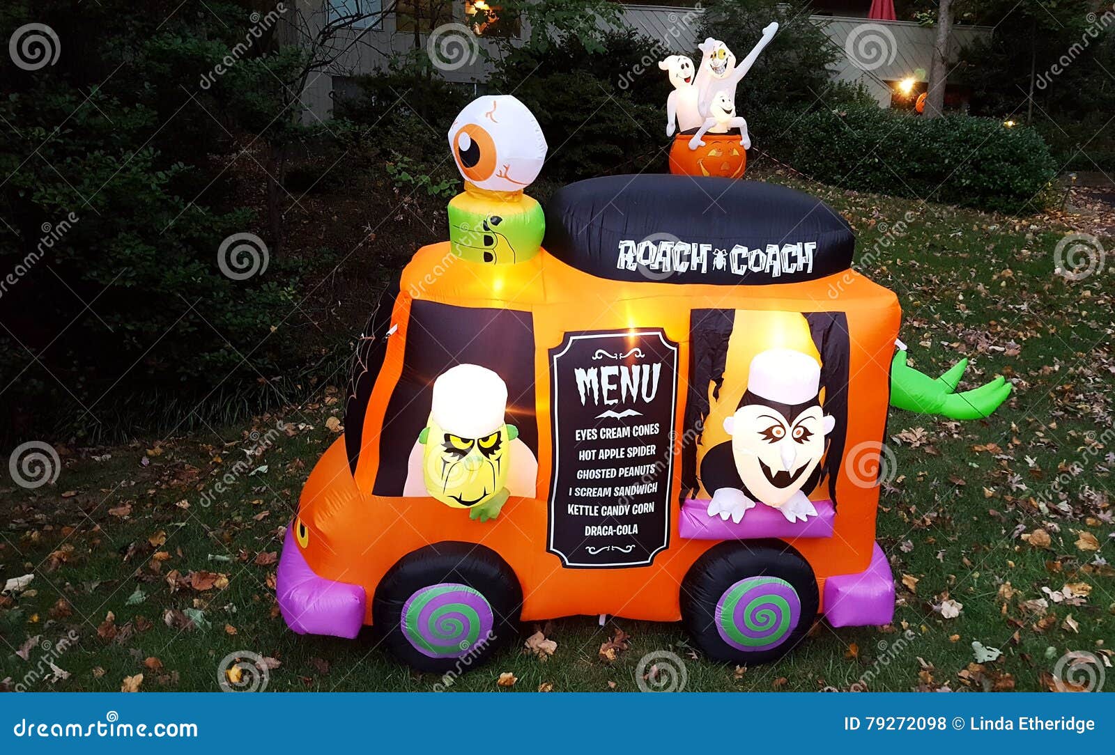 Halloween Roach Coach editorial stock photo. Image of halloween - 79272098