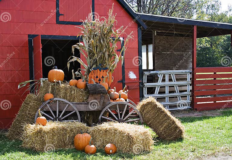 Halloween Scene stock image. Image of stem, farm, wood - 1300119